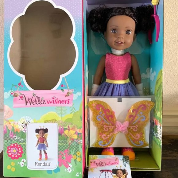 American Girl | Toys | American Girl Kendall Doll Wellie Wishers 45 Nib ...